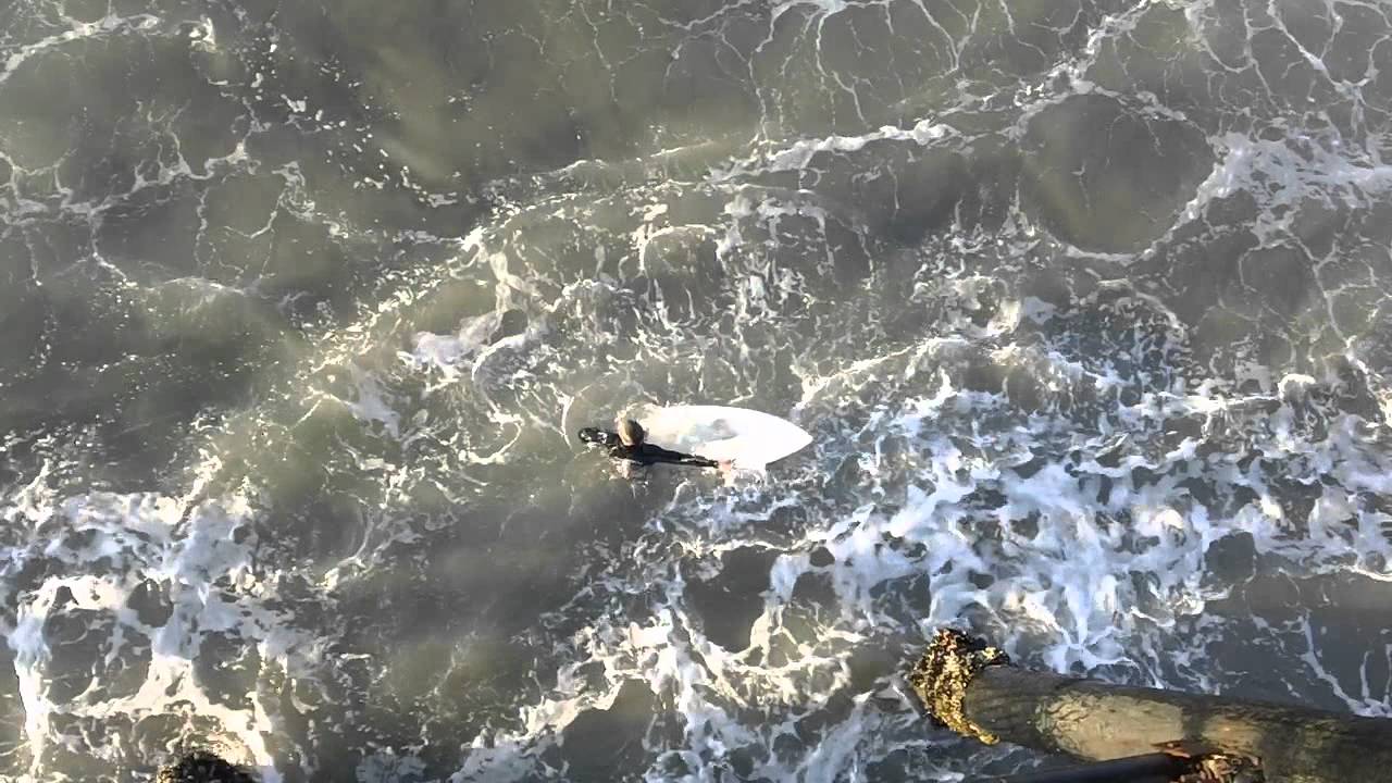 Surfing Oceanside California Pier at sunset almost shooting pier 00066 ...