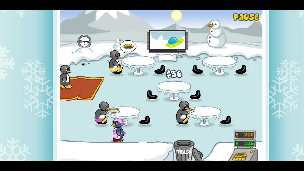 Penguin Diner : Restaurant Dash gameplay video Day 9 - YouTube