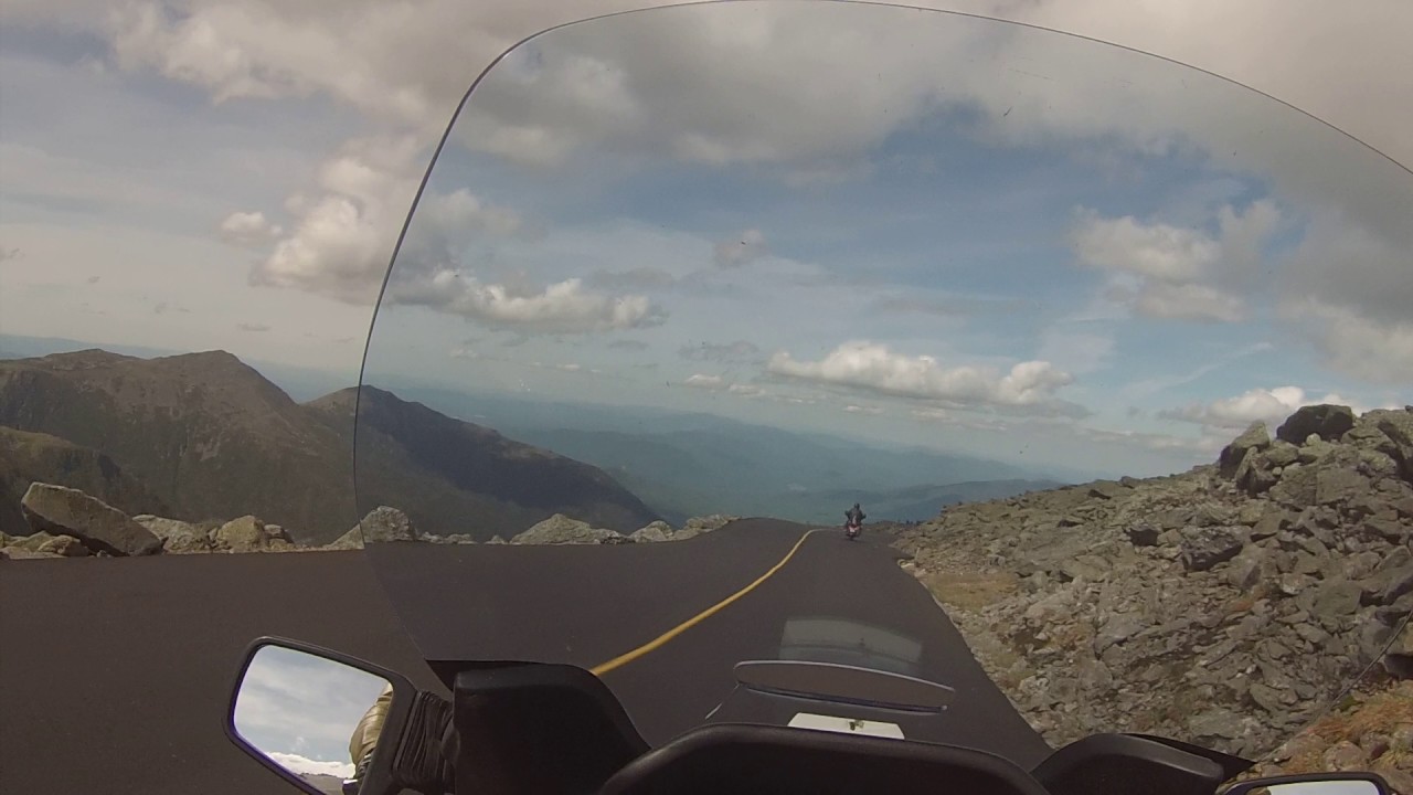 driving up mount Washington on my motorcycle 4 of 4 - YouTube