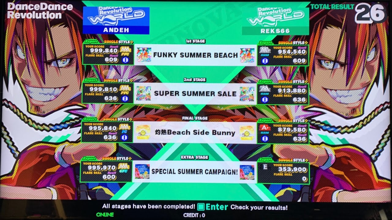 [DDR WORLD] HEATWAVE (15) LIFE4 Trial Emerald Rank (-101 EX) - YouTube