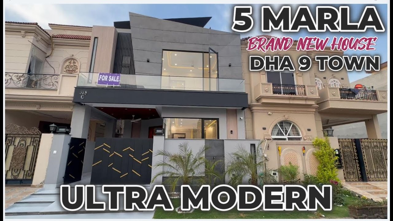 5 Marla House DHA | Modern & Architectural Marvel | Luxurious House ...