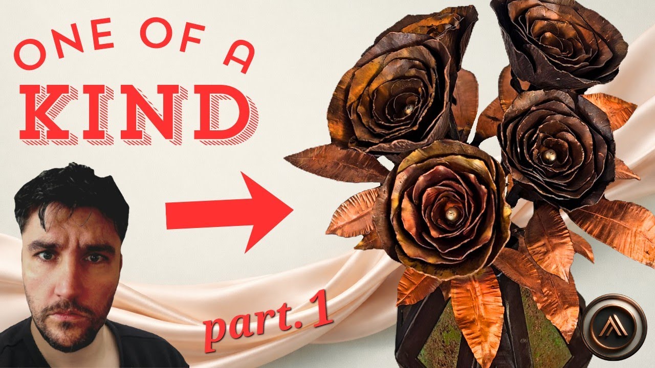 The Copper Bouquet – Beautiful, Brutal, Brilliant - Copper Forged Roses ...