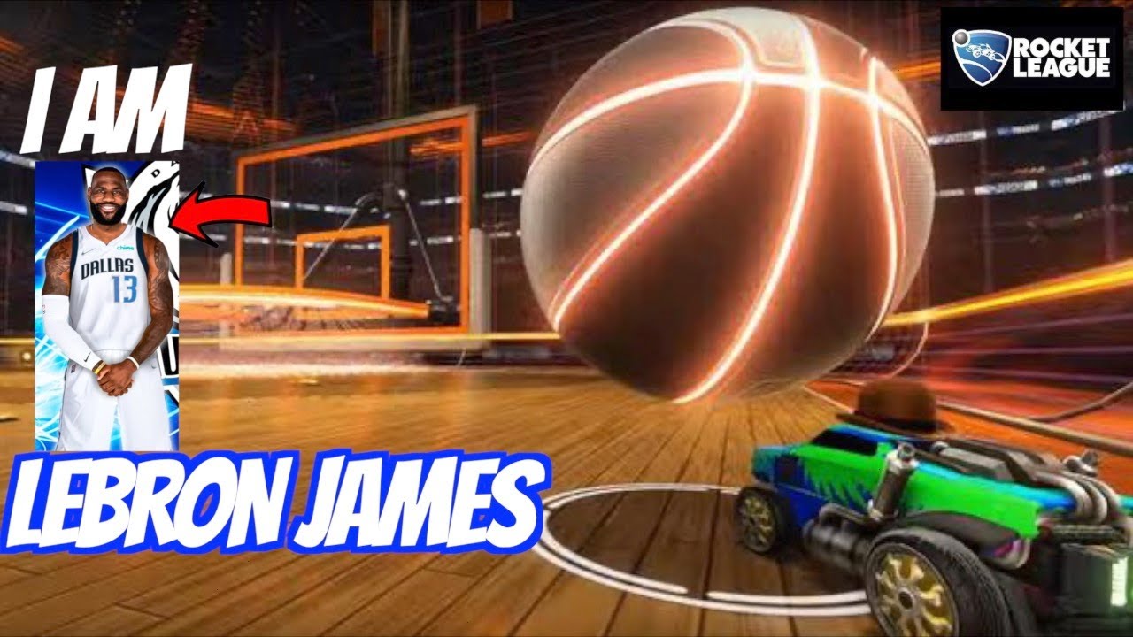 Rocket League Hoops - I AM LEBRON JAMES - YouTube