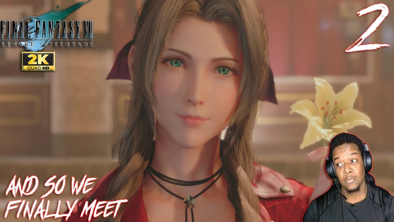 Final Fantasy 7 REMAKE - (LETS PLAY) #2 - MEETING AERITH - YouTube