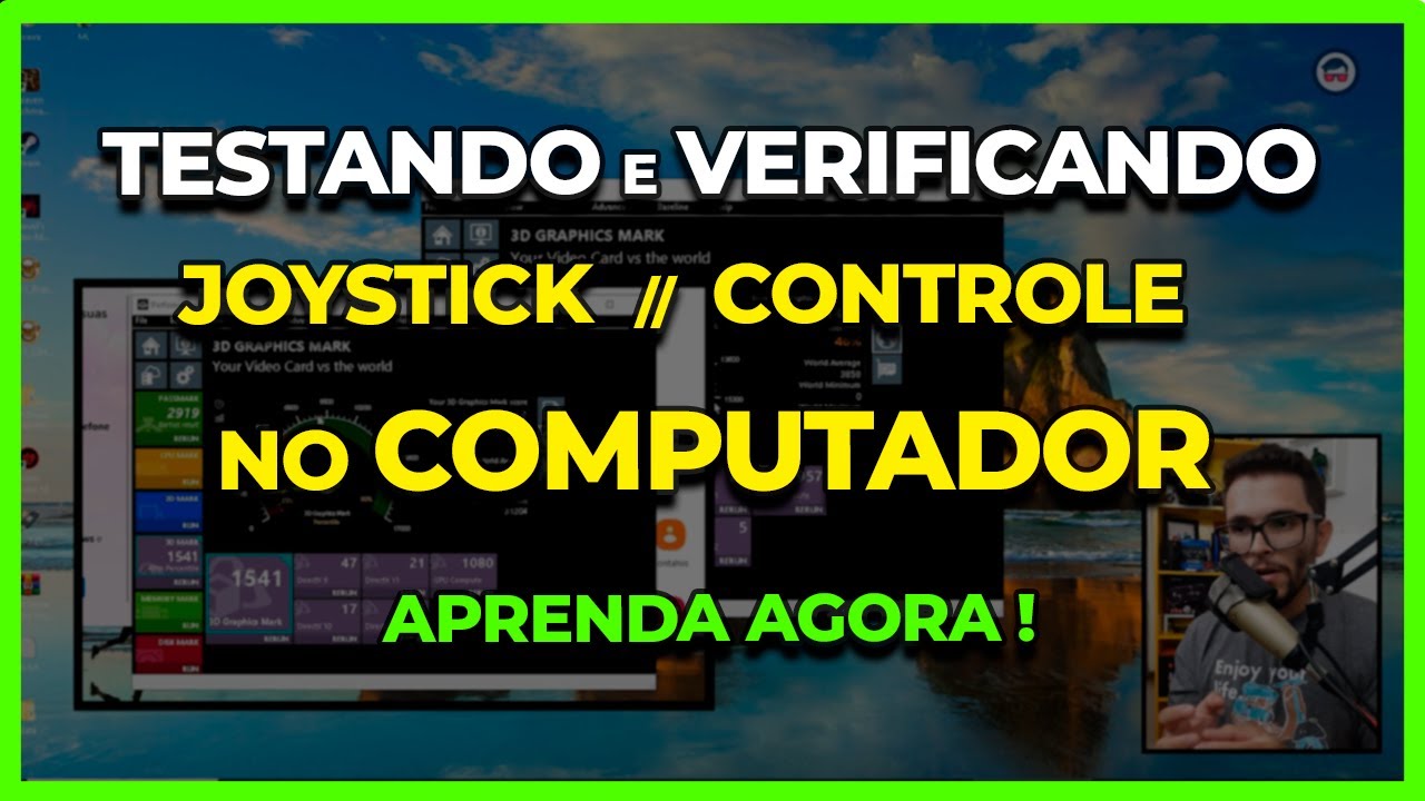 CONTROLE de JOYSTICK , TESTANDO e VERIFICANDO se o CONTROLE vai ...