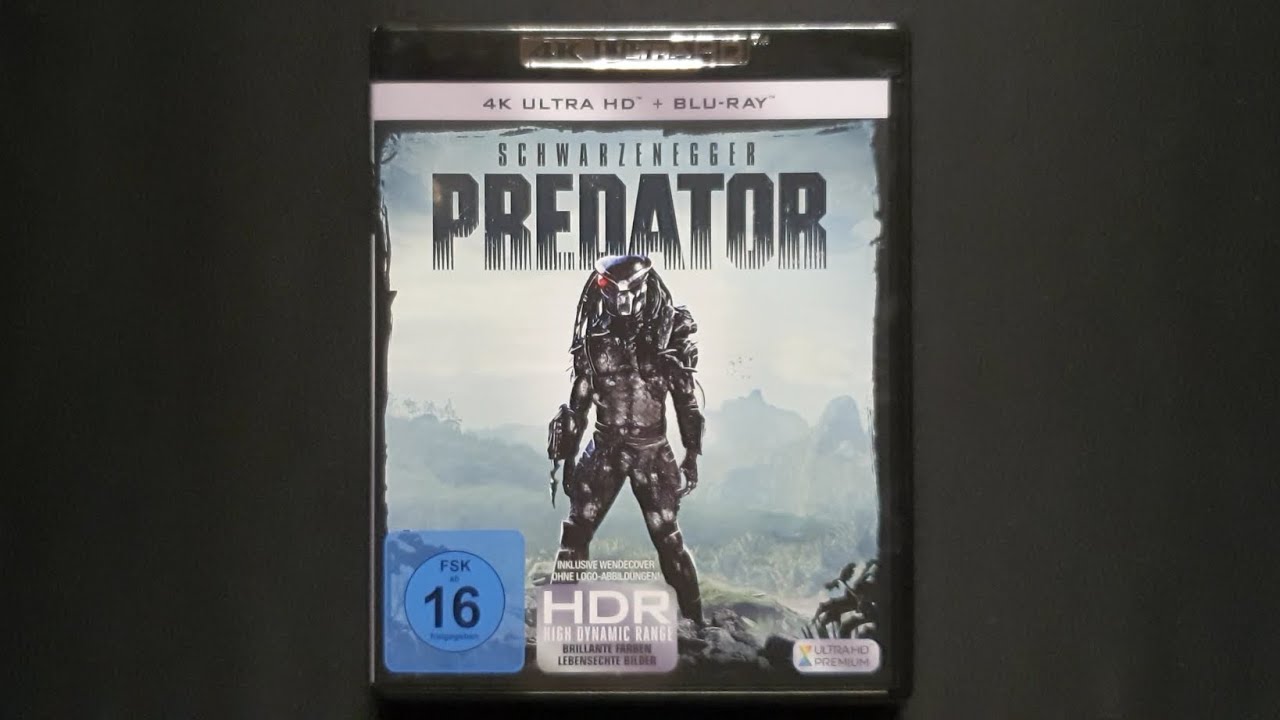 Predator | 4K Blu-Ray Unboxing - YouTube