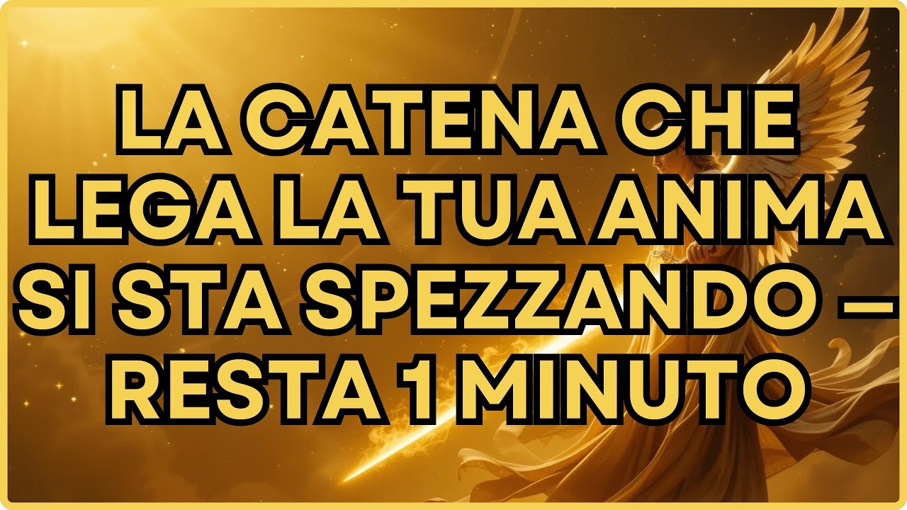 La catena che lega la tua anima si sta spezzando — resta 1 minuto - YouTube