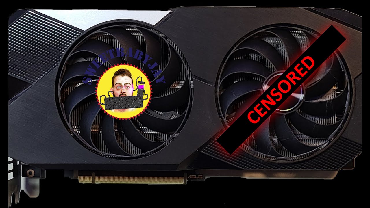 Soothing GPU cleaning Episode 2- Asus Dual 3060ti (too dirty for ...