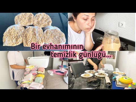 Balık yağlı mutfak temizledim//Tarhana kelebeklendi//Konmari tshirt katlama yöntemi #temizlik#düzen