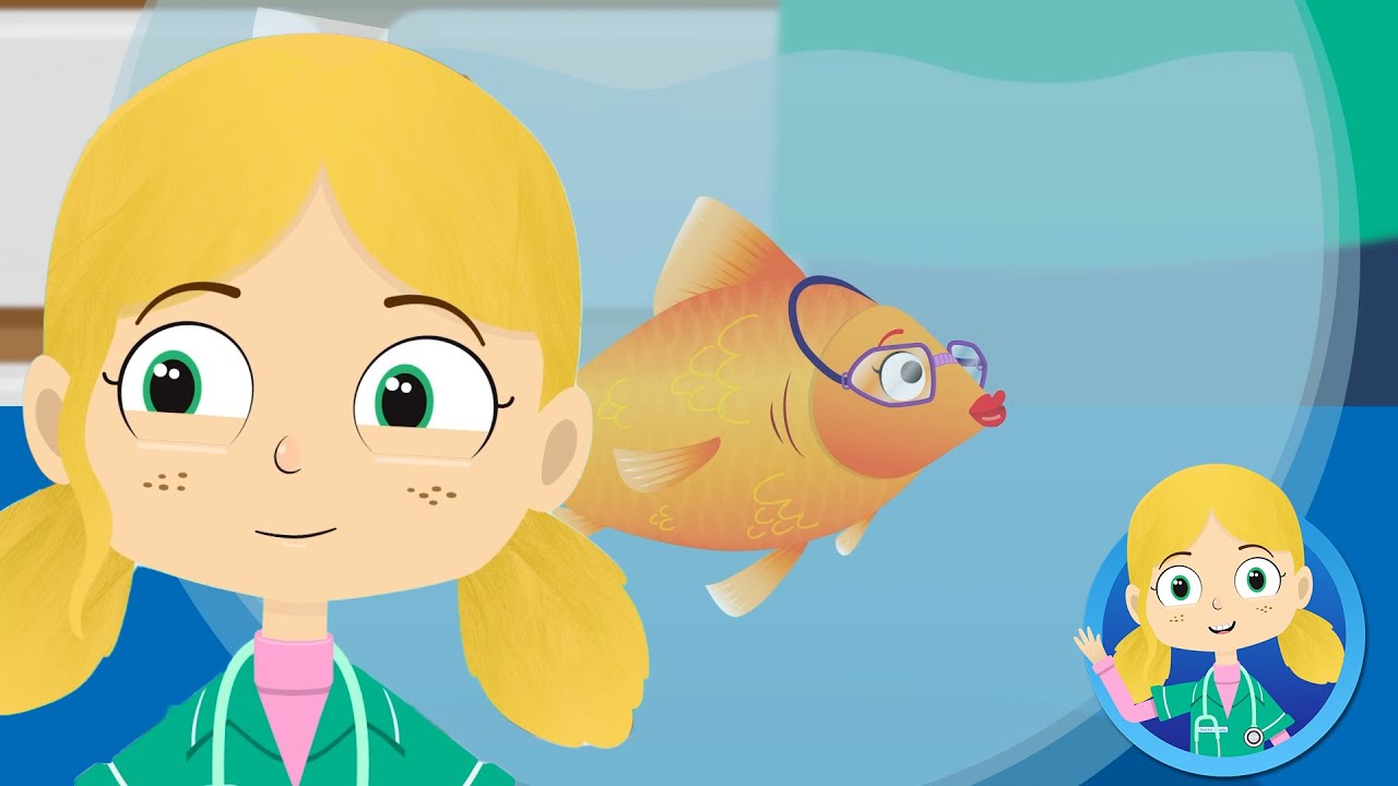 Lucy The Goldfish V2 | Doctor Poppy's Pet Rescue | Animals For Kids ...