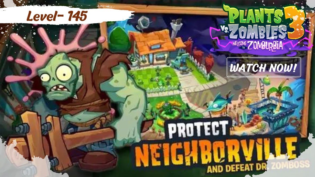 Help me to defeat these hordes of Zombies... Plants vs Zombies 3 - YouTube