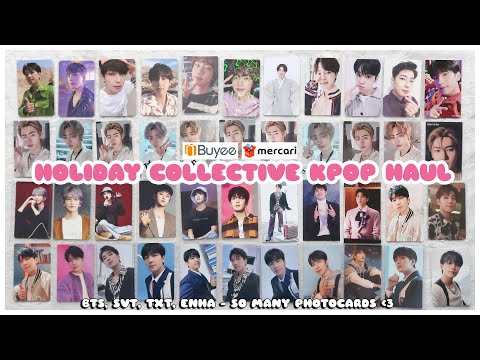 💌 huge holiday collective kpop photocard haul - buyee mercari japan | bts, enhypen, seventeen dream