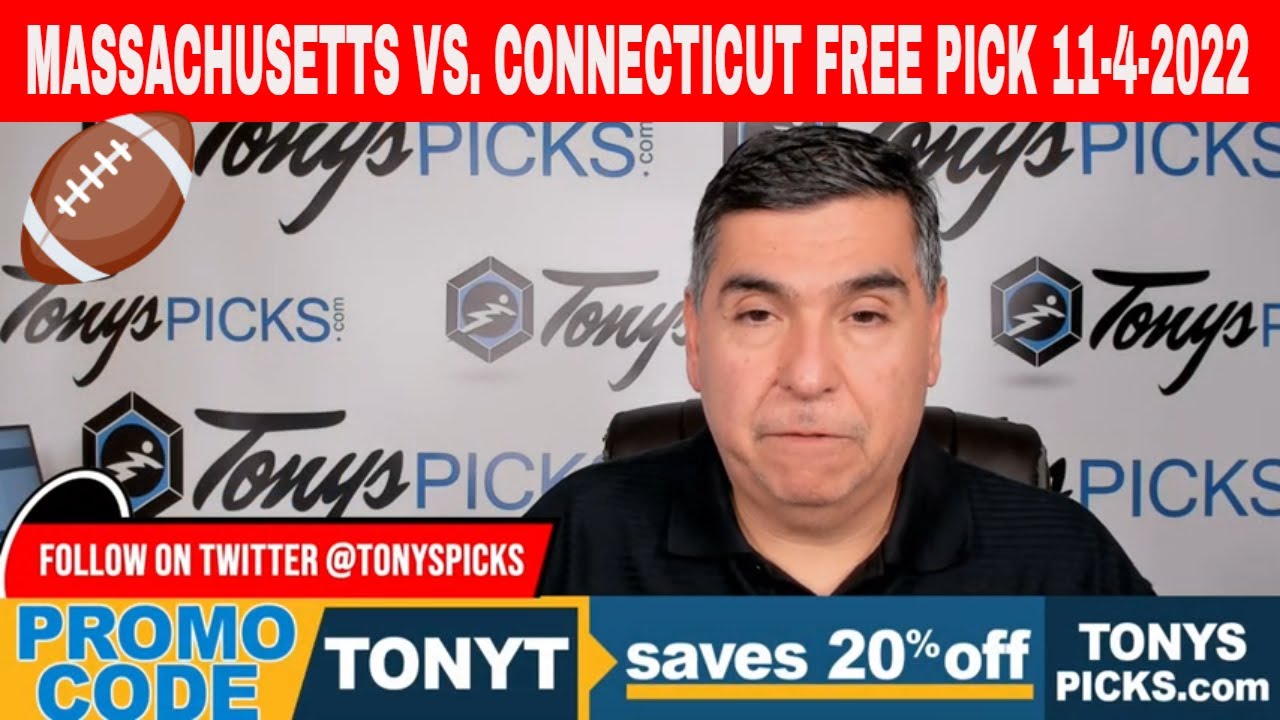 Massachusetts vs. Connecticut 11/4/2022 Week 10 FREE College Football ...