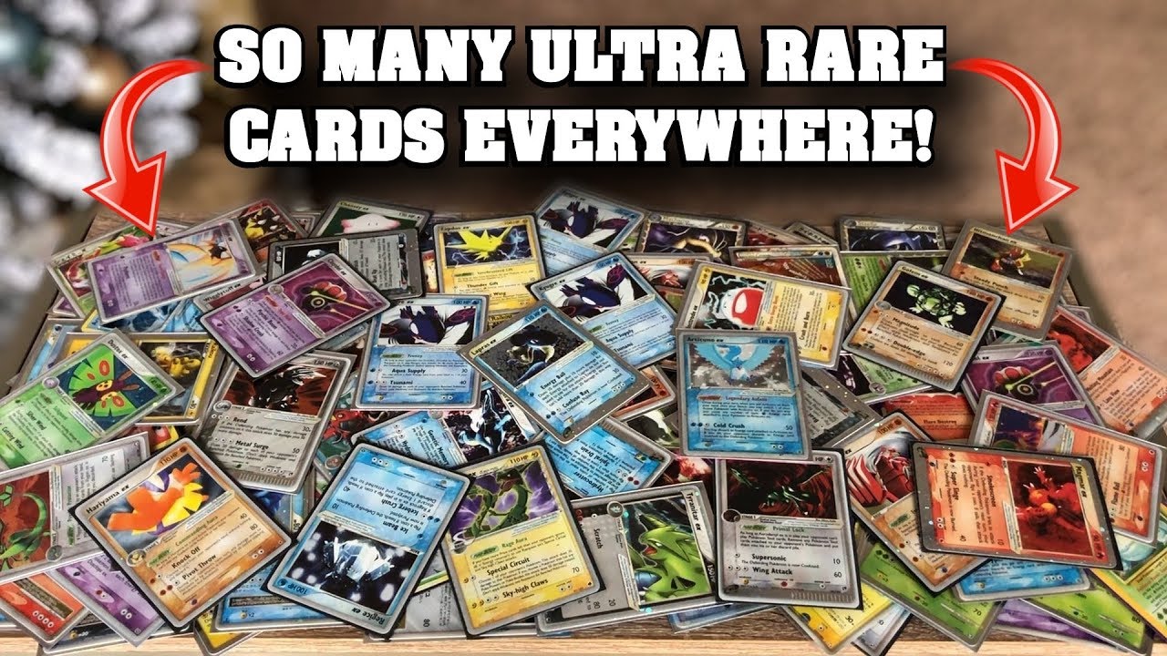 CHECK OUT THIS SUPER CRAZY VINTAGE POKEMON CARD COLLECTION! (worth over ...