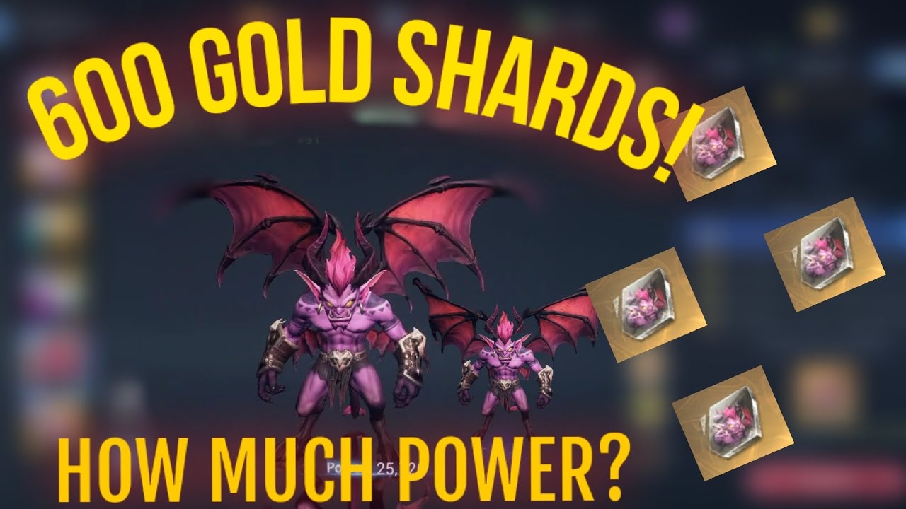 MU ORGIN 3 Using 600 Gold Shards On Companion! HOW MUCH POWER GAIN DID ...