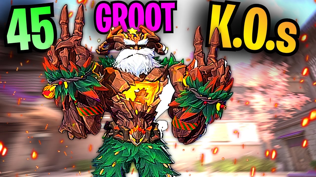 Groot is The Best TANK + New christmas Skin in Marvel Rivals - YouTube