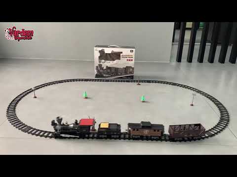 Vardem Işıklı ve Sesli 30 Parça Classic Buharlı Tren Set FF-1613A