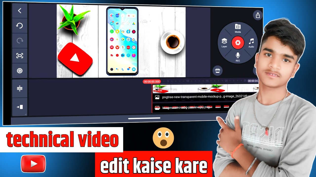 technical video edit kaise kare | wow screen recording video edit kaise kare | yt technical ...