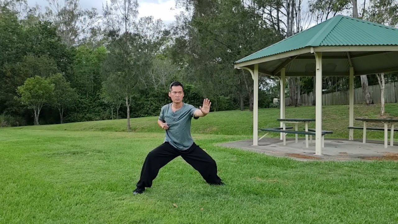 [單式發勁 striking exercise] #1 掩手肱捶 Cover-hand Punch - YouTube