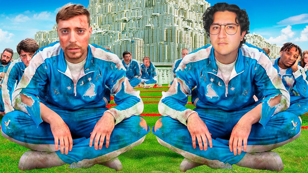 100 Personas, 100 Círculos, 1 Ganador de $500,000 🤑 | MemoLag Reacciona ...