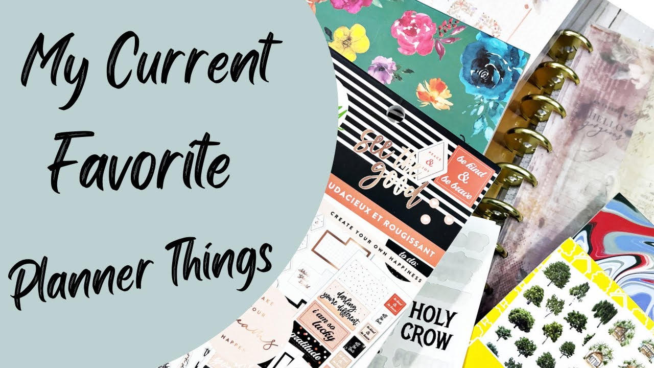 Planning Things I Love - YouTube