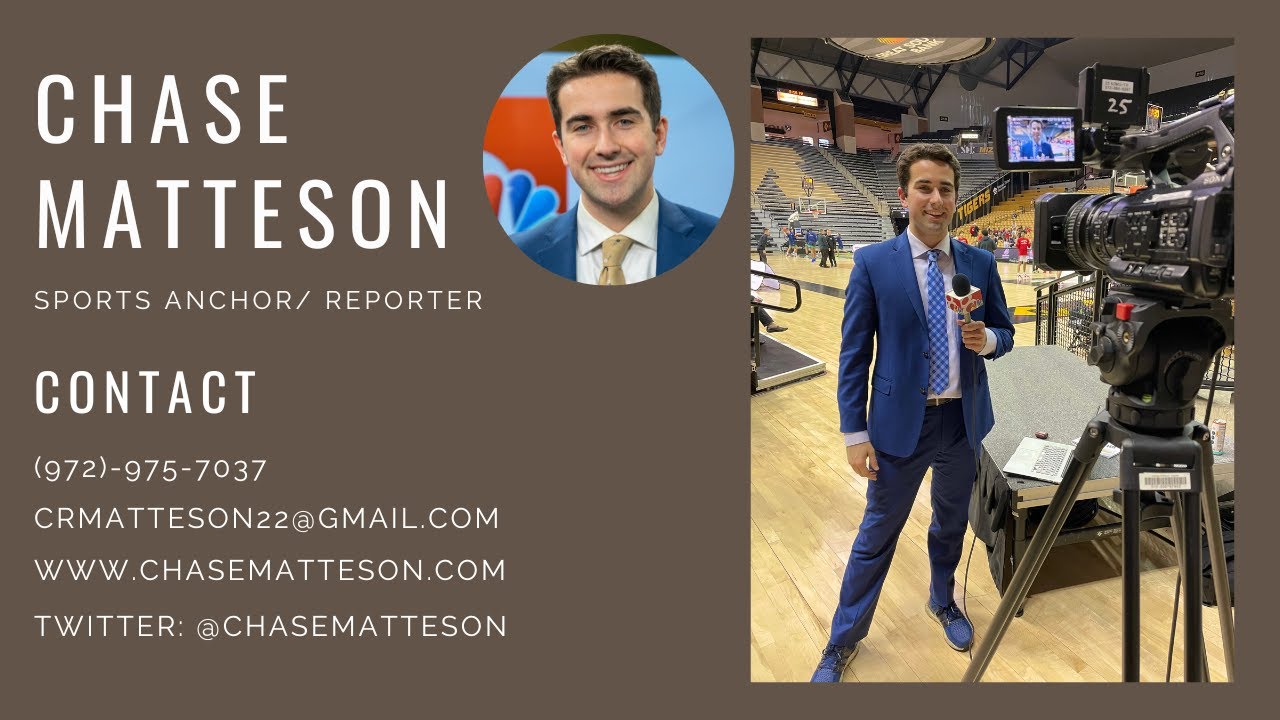 Chase Matteson- Sports Reel January 2023 - YouTube