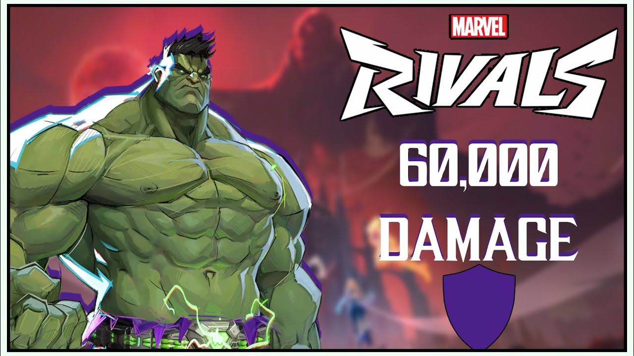 60,000 DAMAGE BLOCKED!!! Solo Q Ranked Hulk gameplay #MarvelRivals # ...