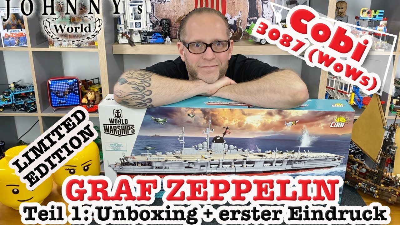 Cobi 3087 - Flugzeugträger Graf Zeppelin - Aircraft Carrier - Limited ...