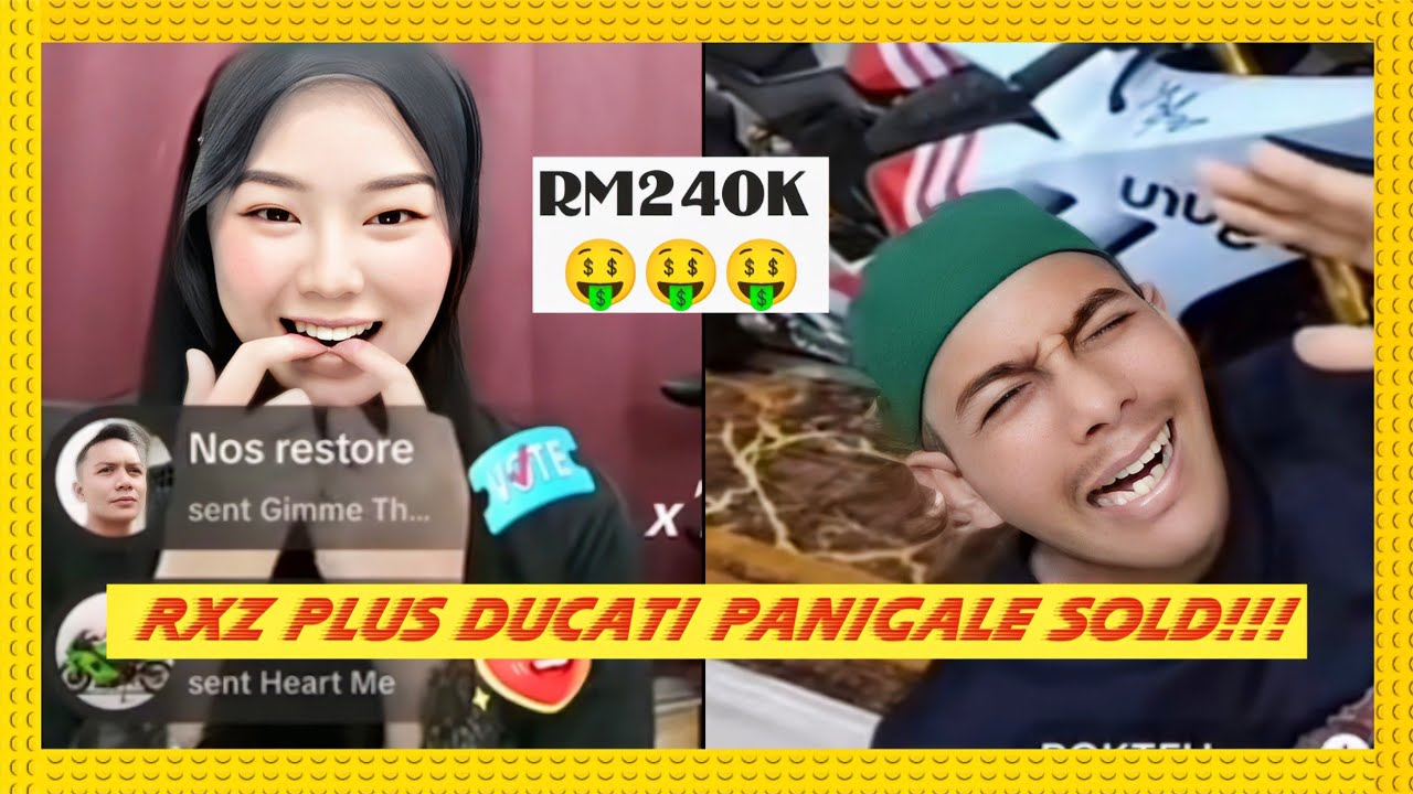 POKTEH JACKPOT RXZ DAN DUCATI PANIGALE SOLD RM240K - YouTube