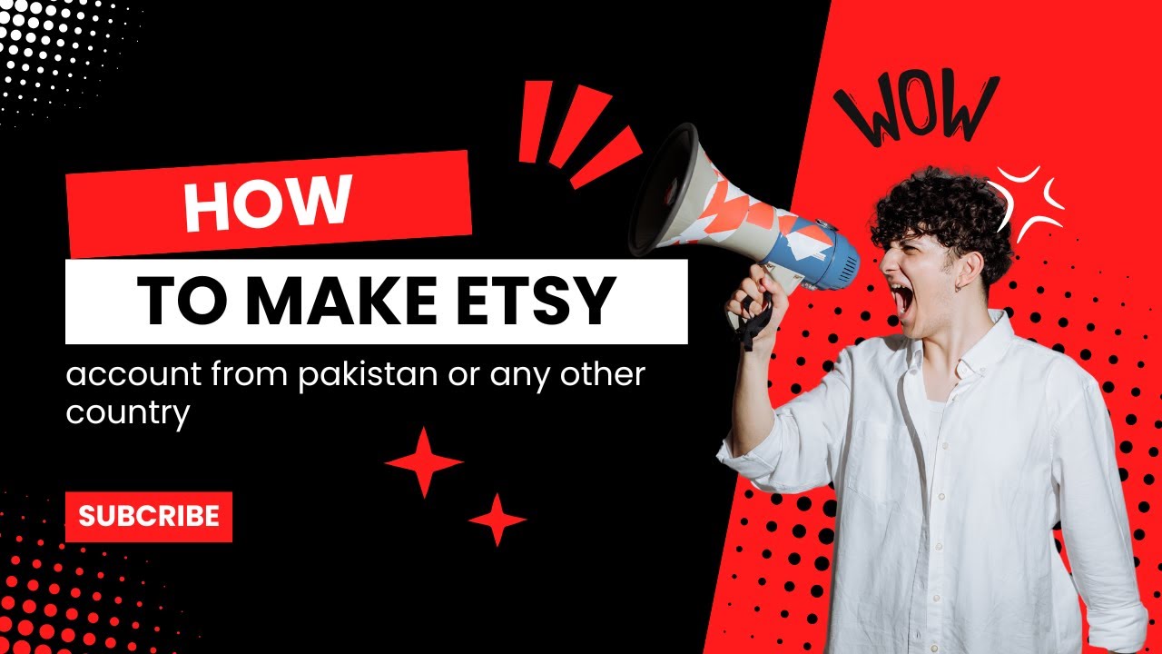How to make Etsy account from pakistan / how to sign in etsy - YouTube