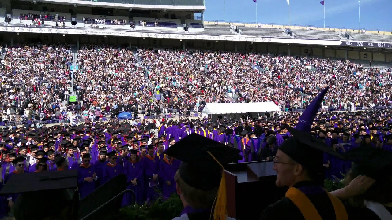 Northwestern University 157th Commencement, Evanston, 2015-06-19 - YouTube