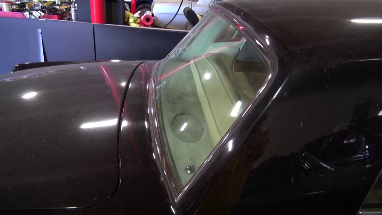 Bentley T1 Rear Window Seal Water Repair by Cooks Upholstery - YouTube