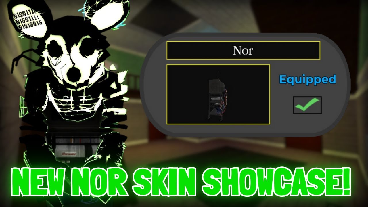 NEW NOR SKIN SHOWCASE IN ROBLOX PIGGY! | Roblox Piggy New Update - YouTube