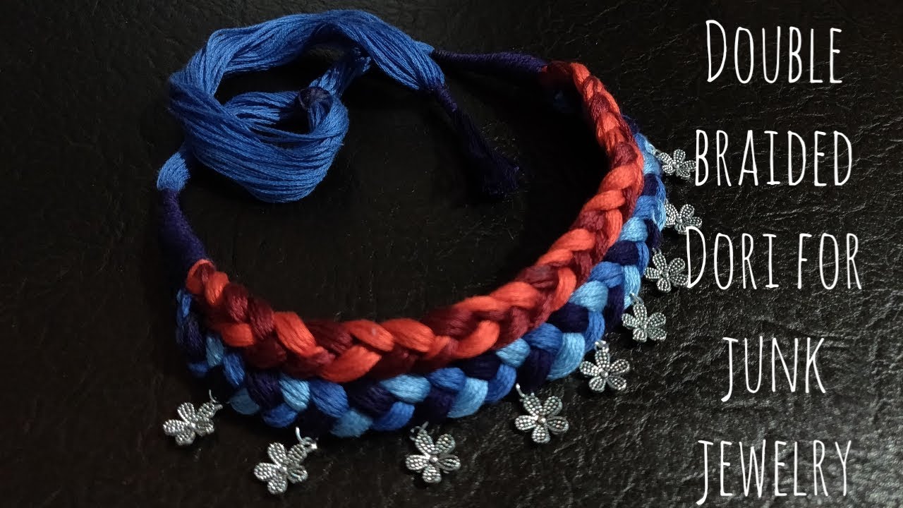 Cotton thread braided dori || Rope for German silver jewelry ...