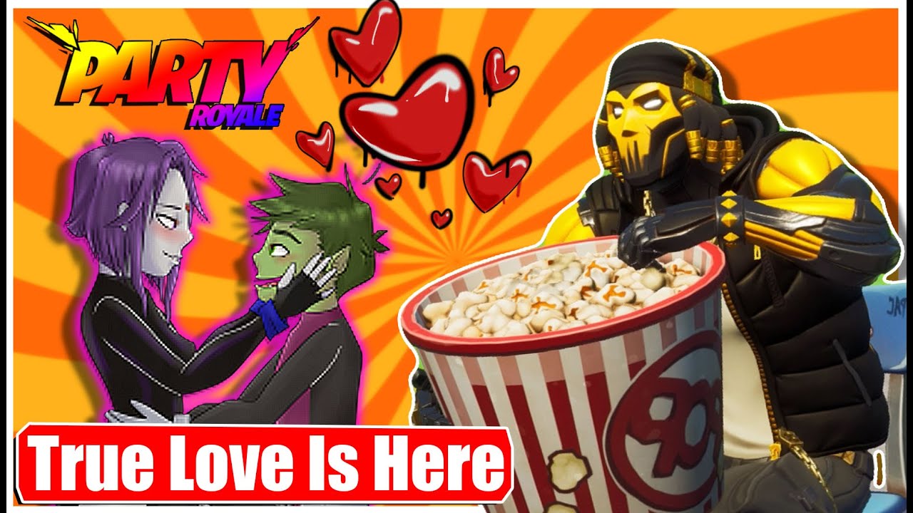 THE DAY RAVEN KISSED BEASTBOY IN PARTY ROYALE - YouTube