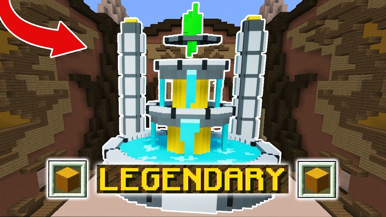 LEGENDARY FOUNTAIN (Minecraft Build Battle) - YouTube