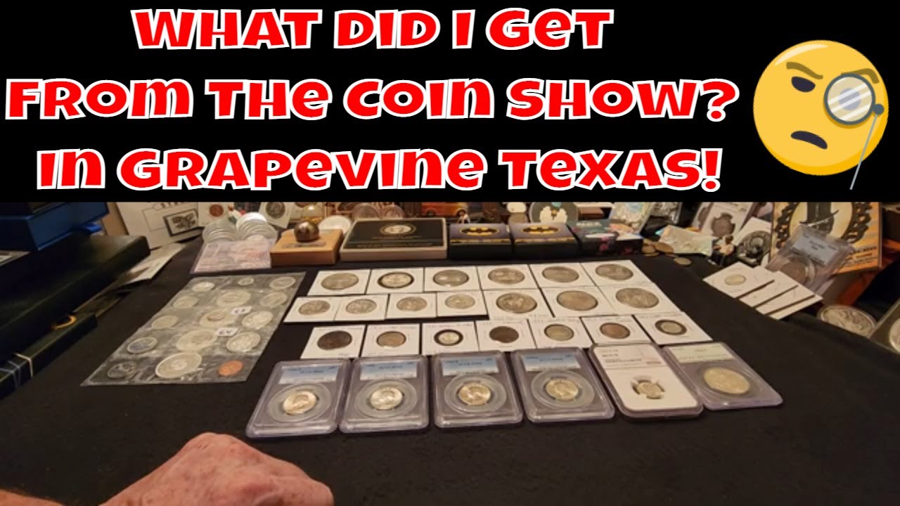Look at the coins I purchased at the coin show! #coinshow - YouTube