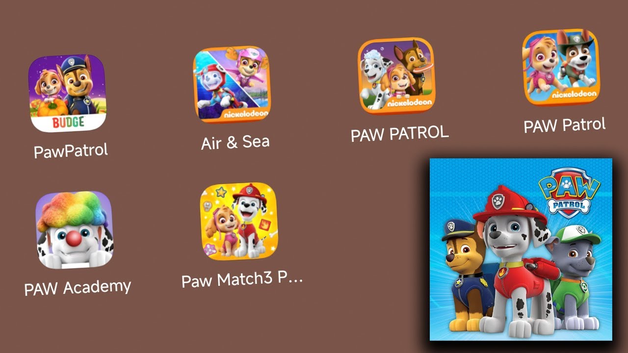 PAW Patrol Android Tablet Gameplay: Rescue World,Air+Sea Adventures,A ...