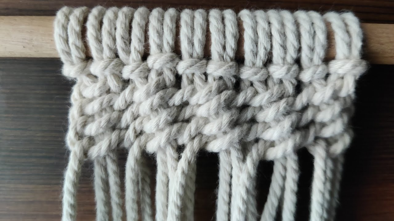 macrame pattern | macramepattern | macrame for beginners - YouTube