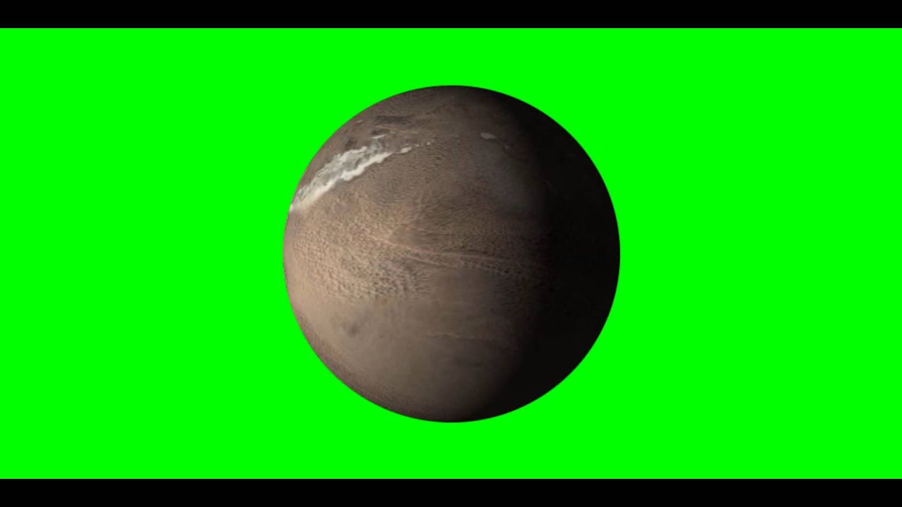 rotating planet on green screen - planet 4 - free green screen - free ...