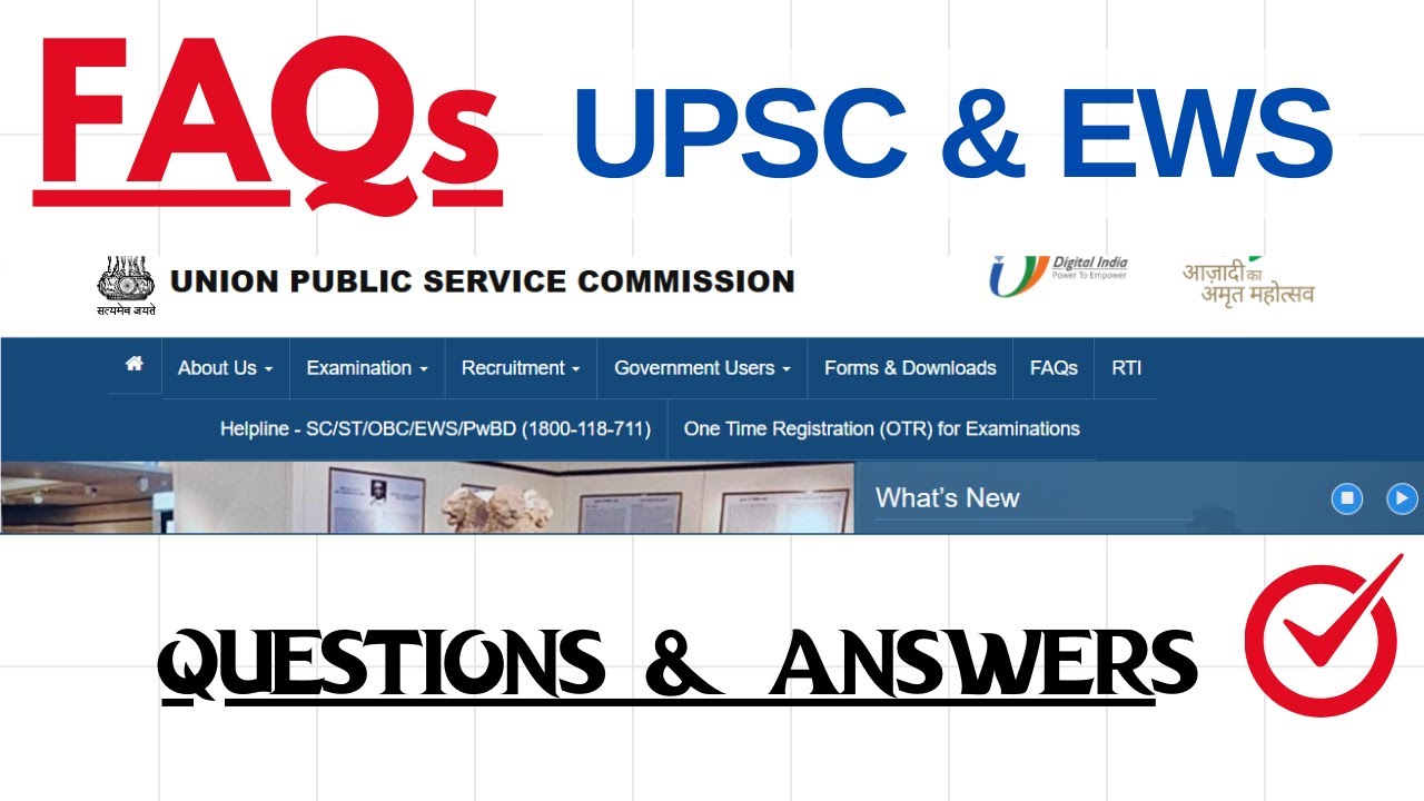 EWS Age Relaxation | UPSC CSE 2025| Complete Information #EWS #UPSCews - YouTube