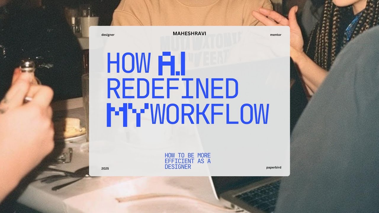 How A.I improved my graphic design workflow. - YouTube