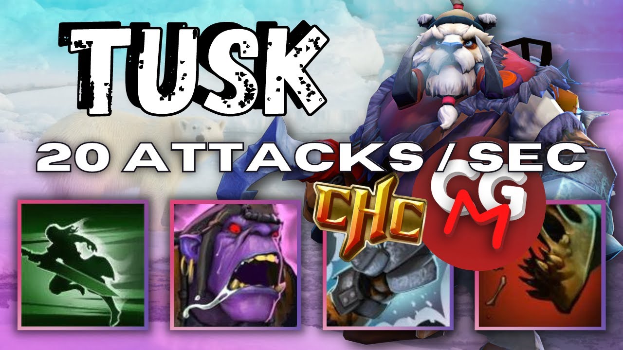 TUSK 20 ATTACKS PER SECOND | NIMBLE + CHEMICAL RAGE & WALRUS PUNCH ...