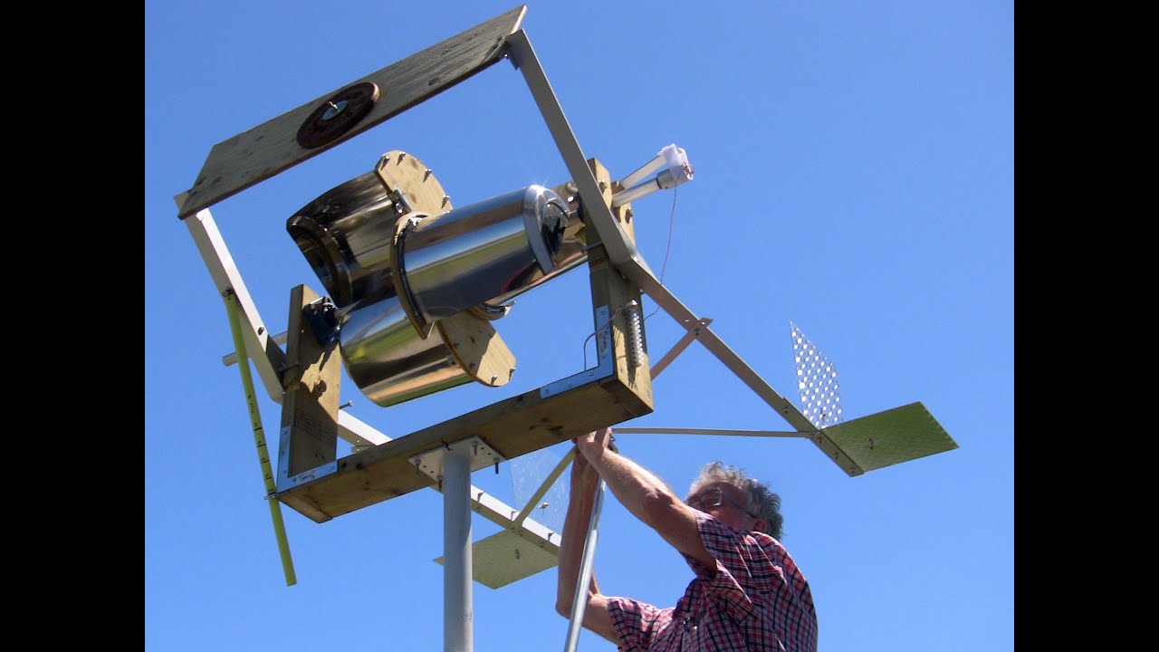 Diy Wind Turbine Savonius Rotor Youtube