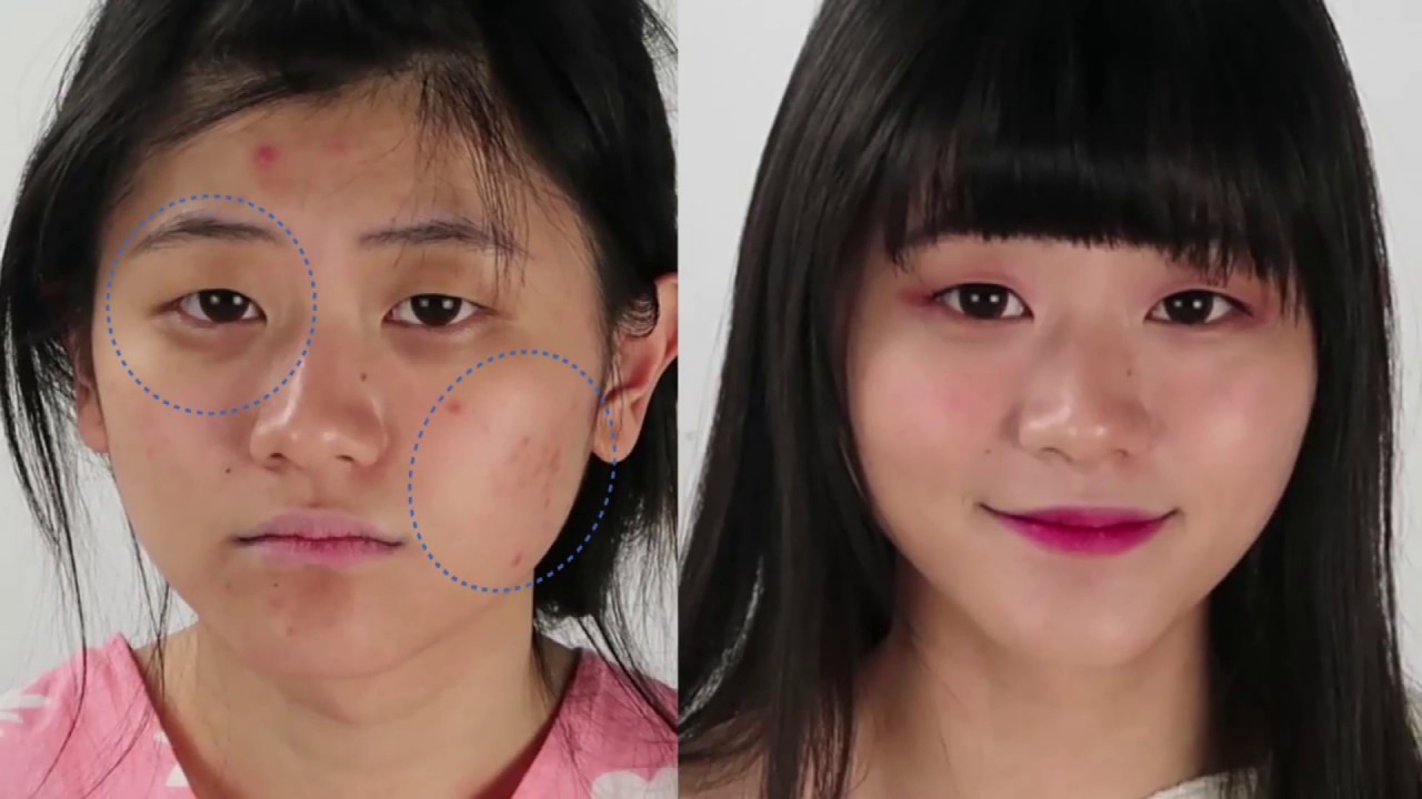 Complete base makeup in 1 minute ⏰ - YouTube