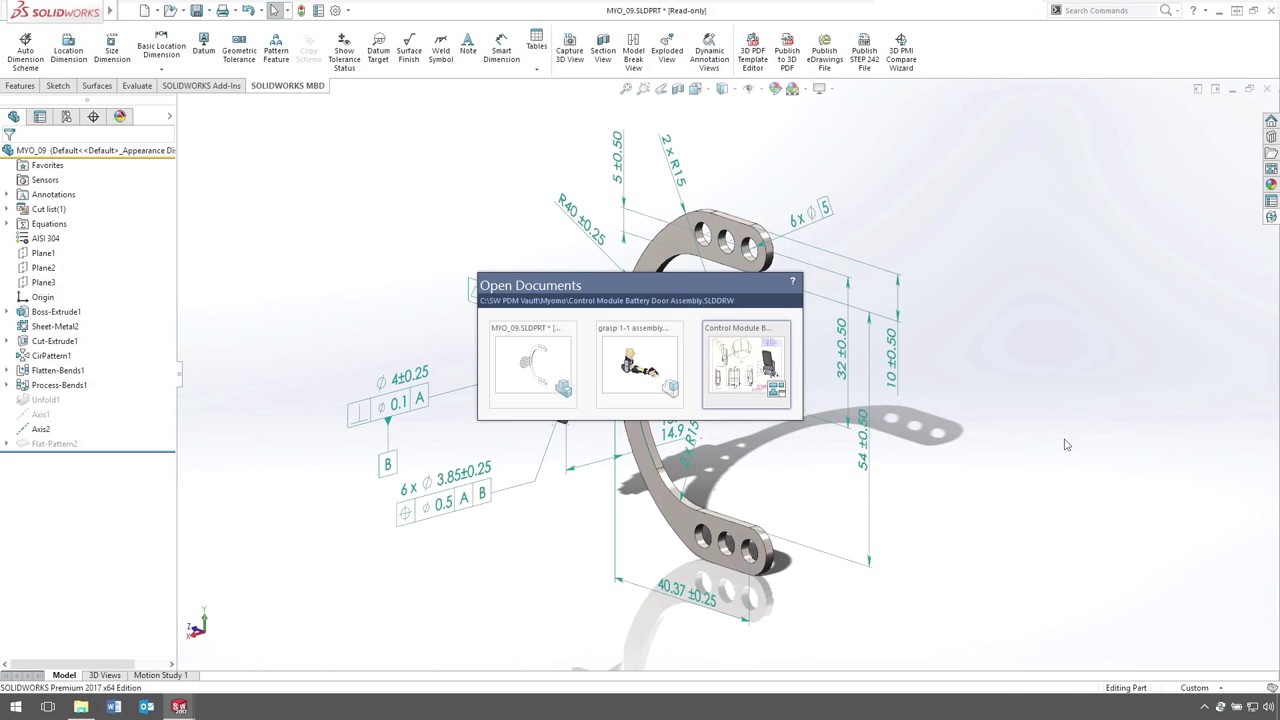 SOLIDWORKS PDM 2017 - YouTube