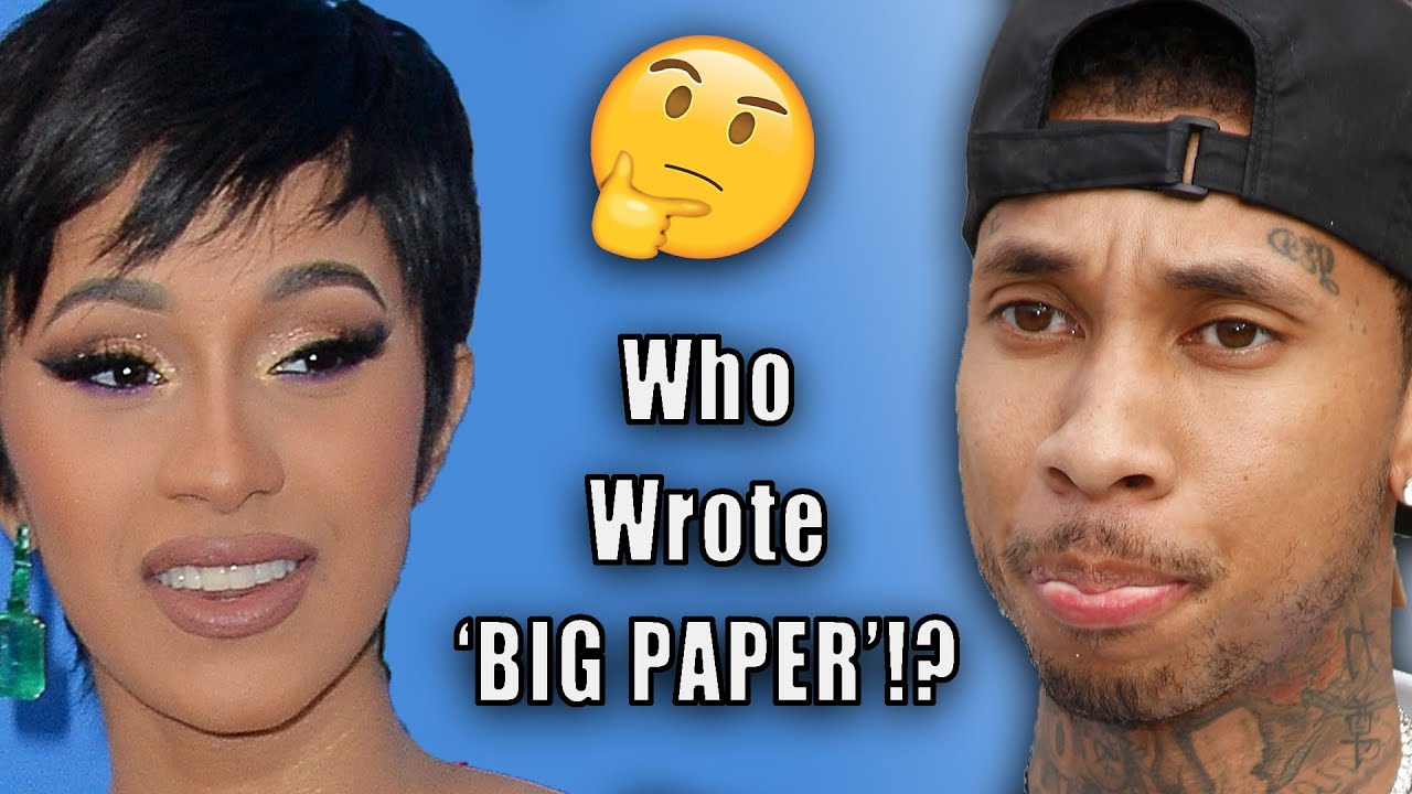 Cardi B 'Big Paper' Goes Viral After Ghostwriter Claims Resurface - YouTube