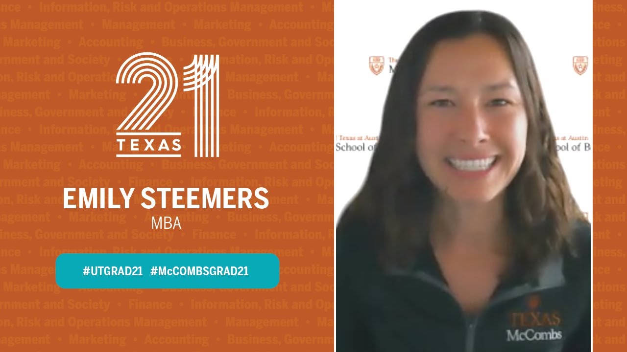 Why McCombs | Full-Time MBA Grad 21 | McCombs School of Business - YouTube