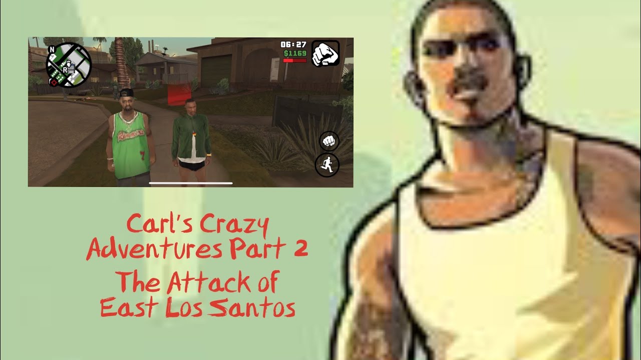 Grand Theft Auto: San Andreas Crazy Carl Part 2 - YouTube
