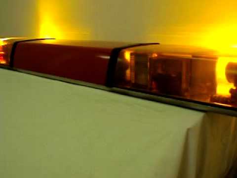 Premier Hazard Recovery STROBE Lightbar beacon light - YouTube